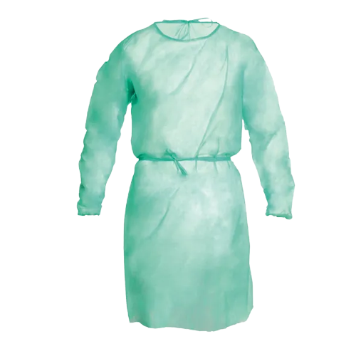 Bata Cirúrgica Descartável TNT 20 gr (Pack 10 un) - Verde - Nuncifarma