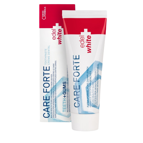Pasta Dentífrica Vegan Care Forte 75ml - EDEL WHITE - Nuncifarma