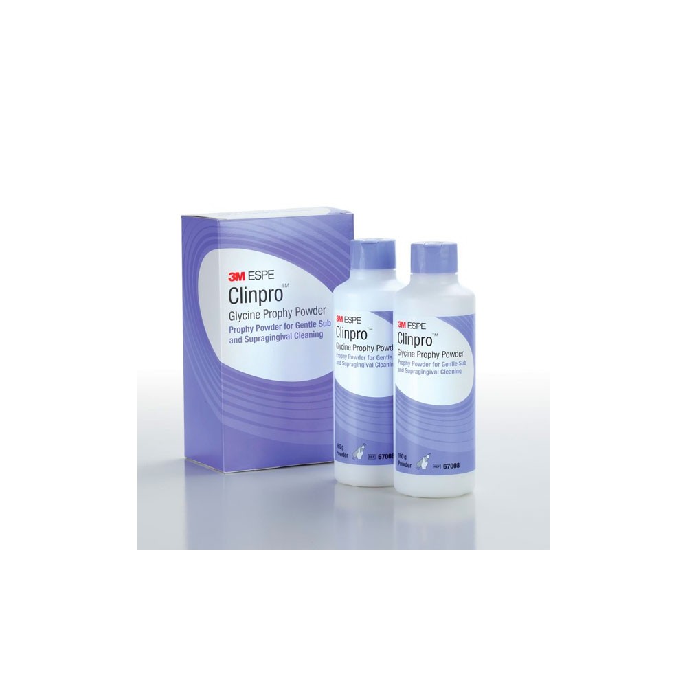 Clinpro Glycine Prophy Powder - Pó Aeropolímero 67008 (2x160 gr) - 3M ...