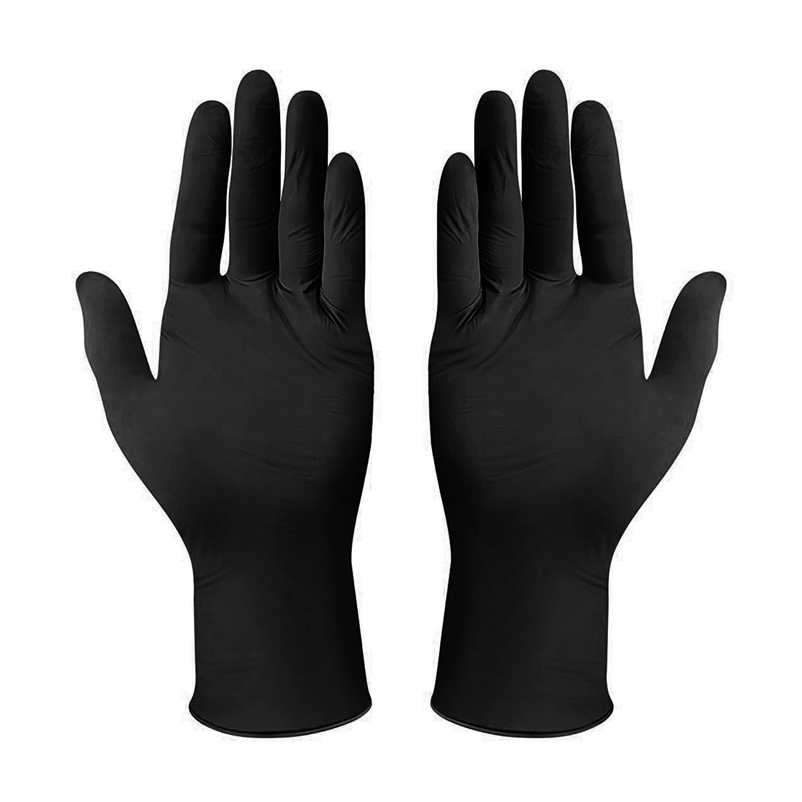 Luvas Nitrilo S/Pó - Preto - Tamanho XL (100 un) - Nuncifarma