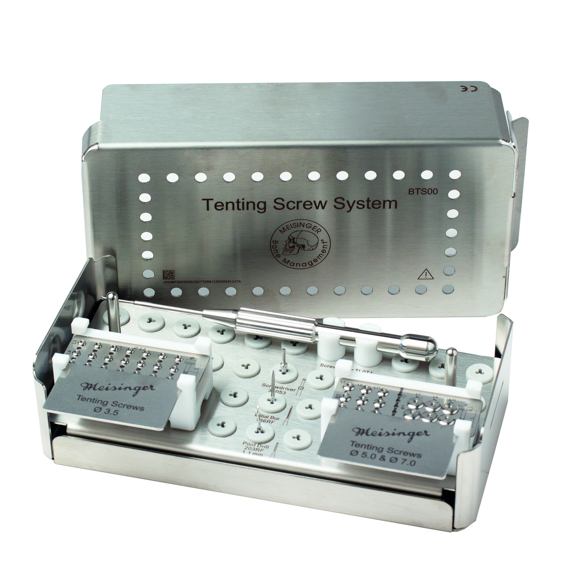 Tenting Screw System - MEISINGER - Nuncifarma